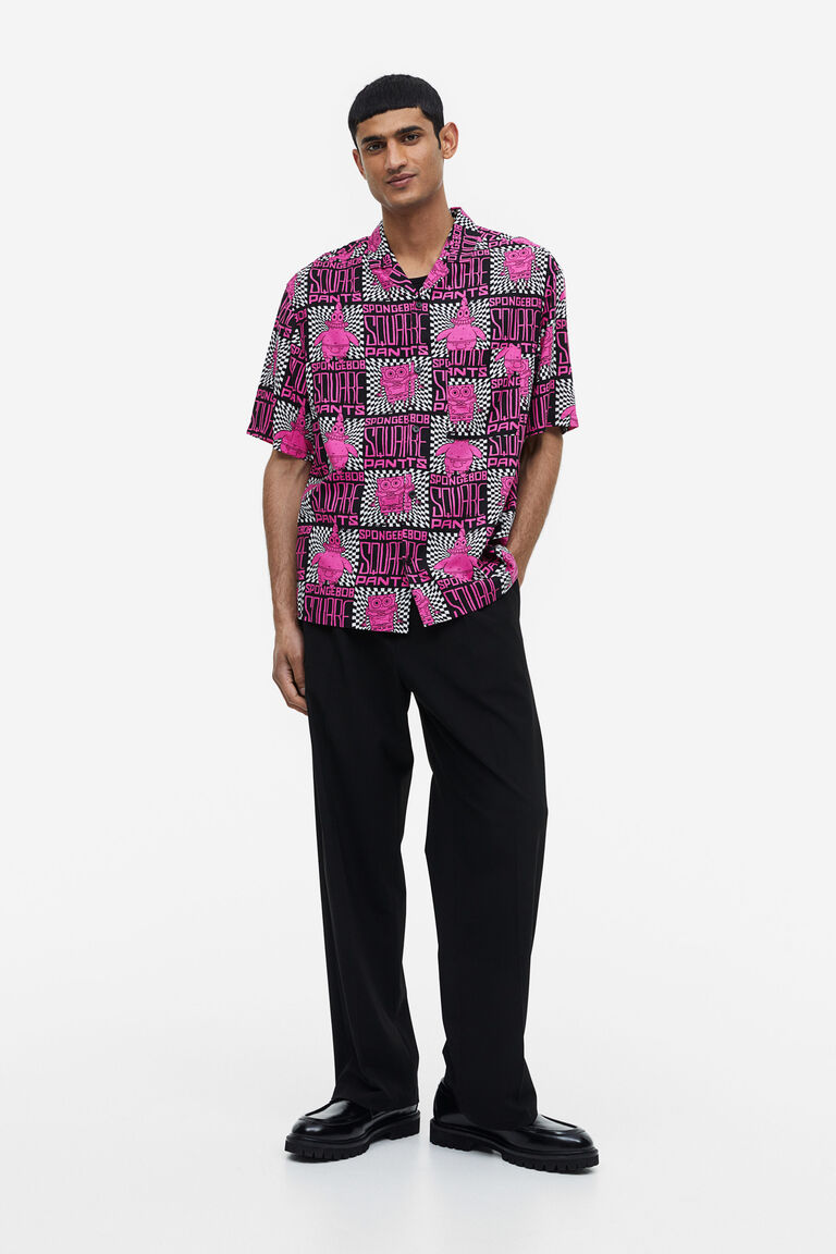Relaxed Fit Patterned resort shirt