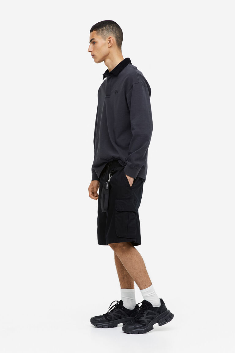 Relaxed Fit Ripstop cargo shorts