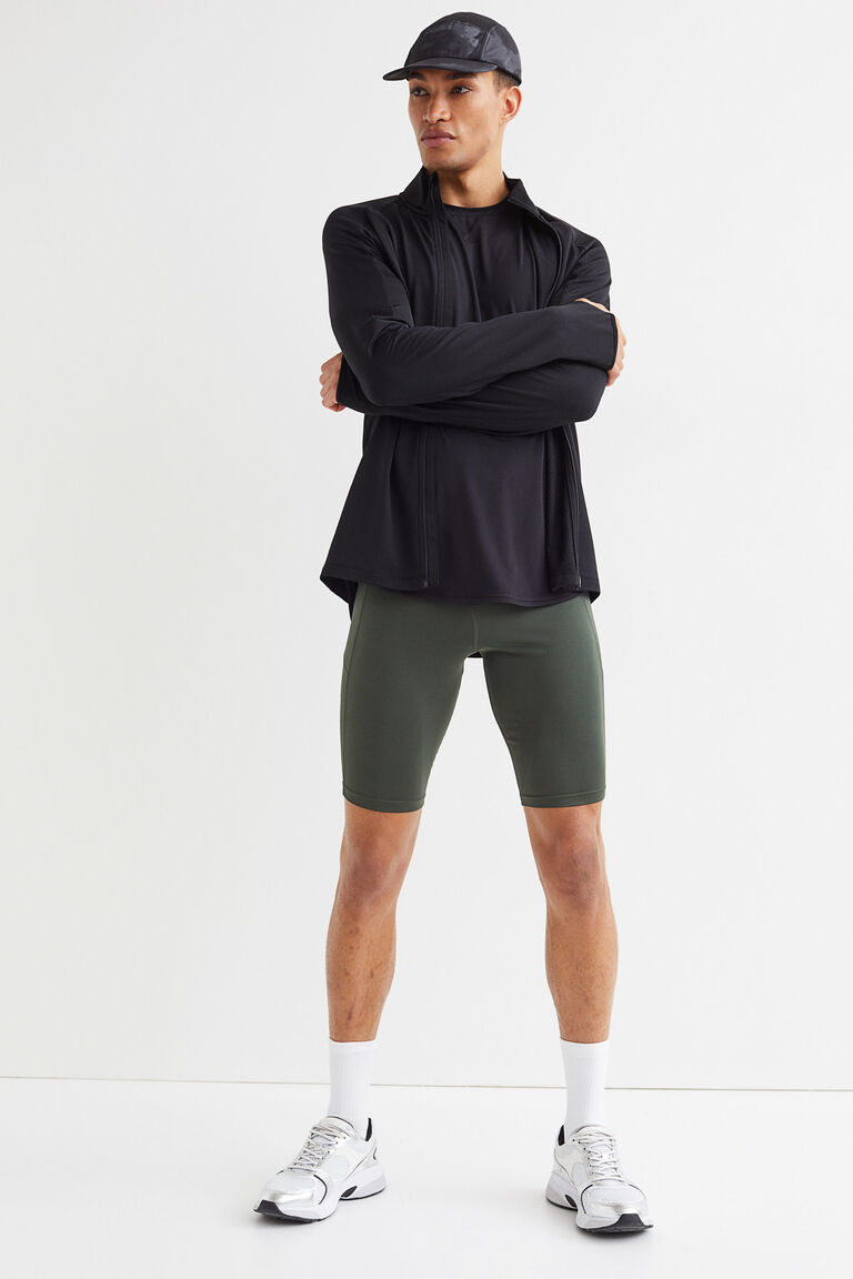 Fast-drying running tights