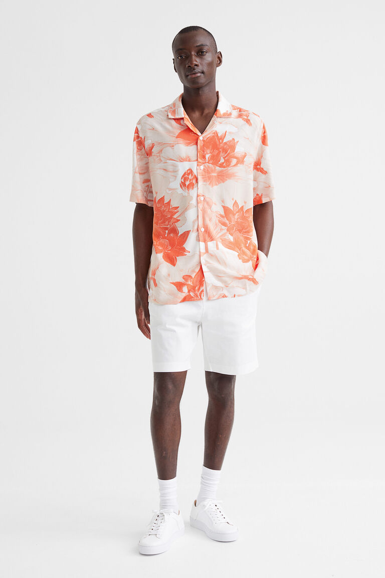 Relaxed Fit Patterned resort shirt