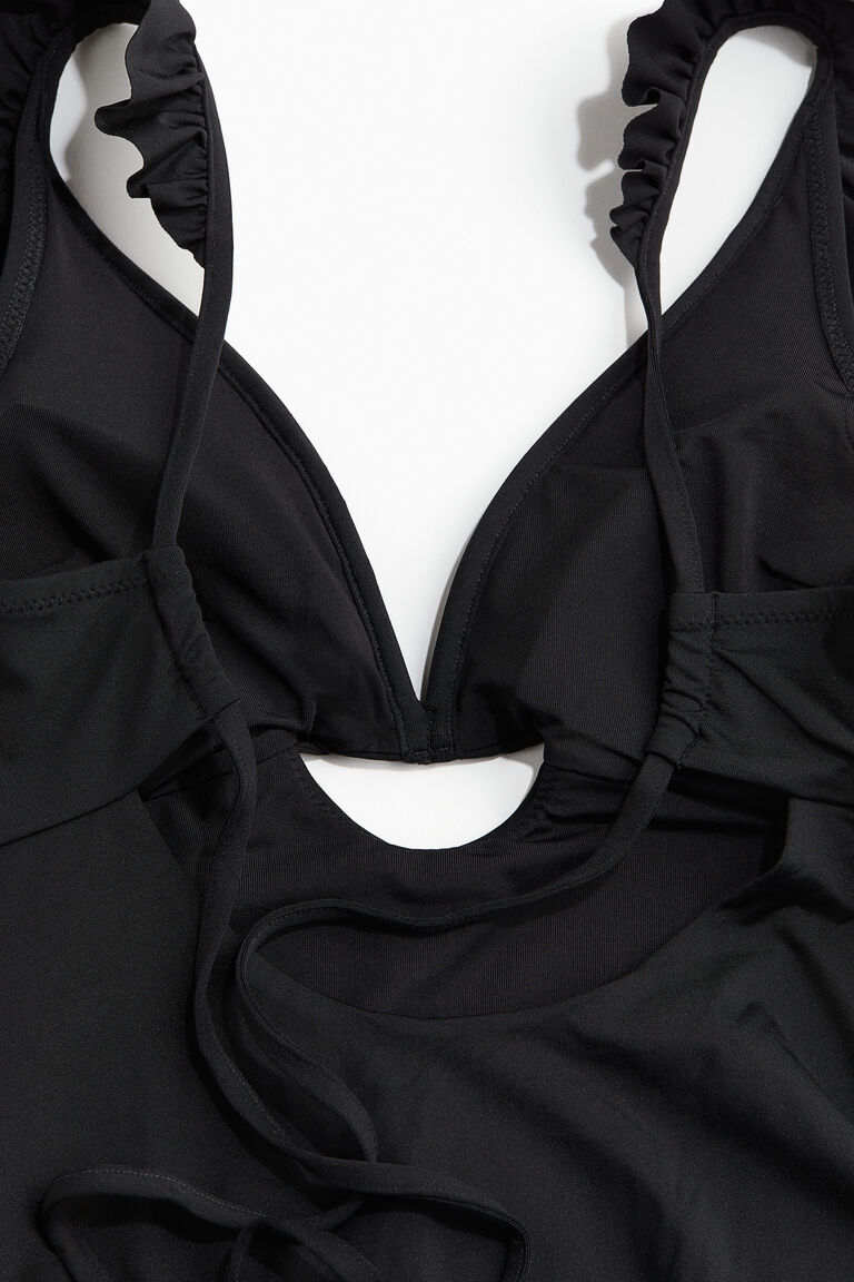 Padded-cup swimsuit