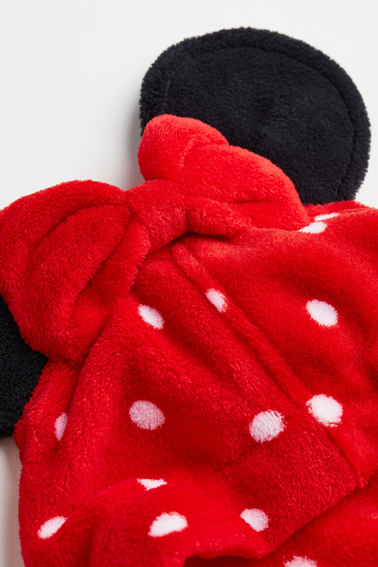 Fleece dressing gown