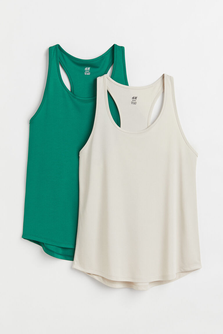 2-pack sports vest tops