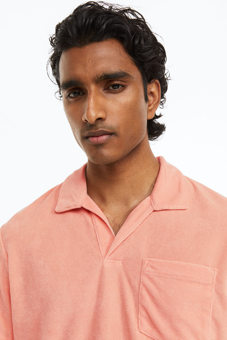 Regular Fit Terry polo shirt