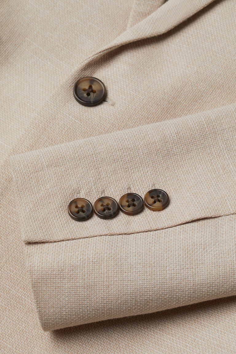 Textured-weave jacket