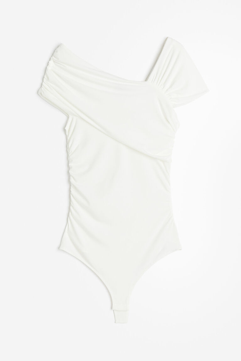 Gathered thong body