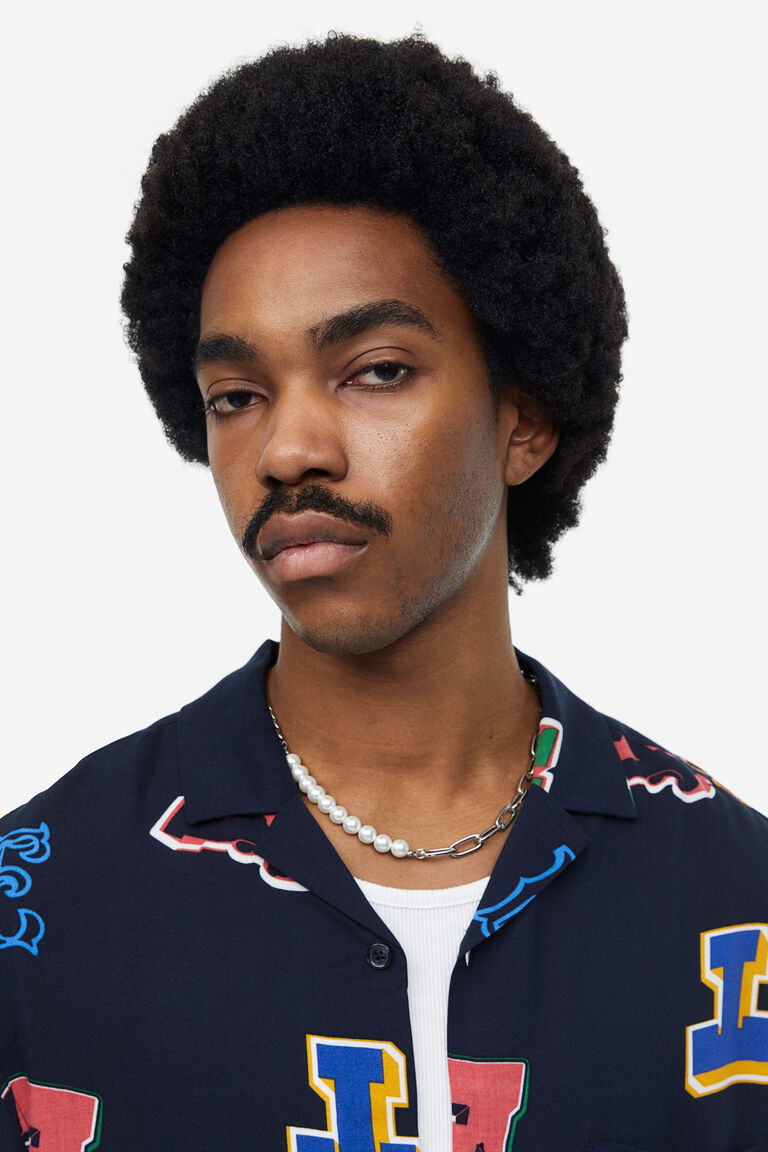Relaxed Fit Patterned resort shirt