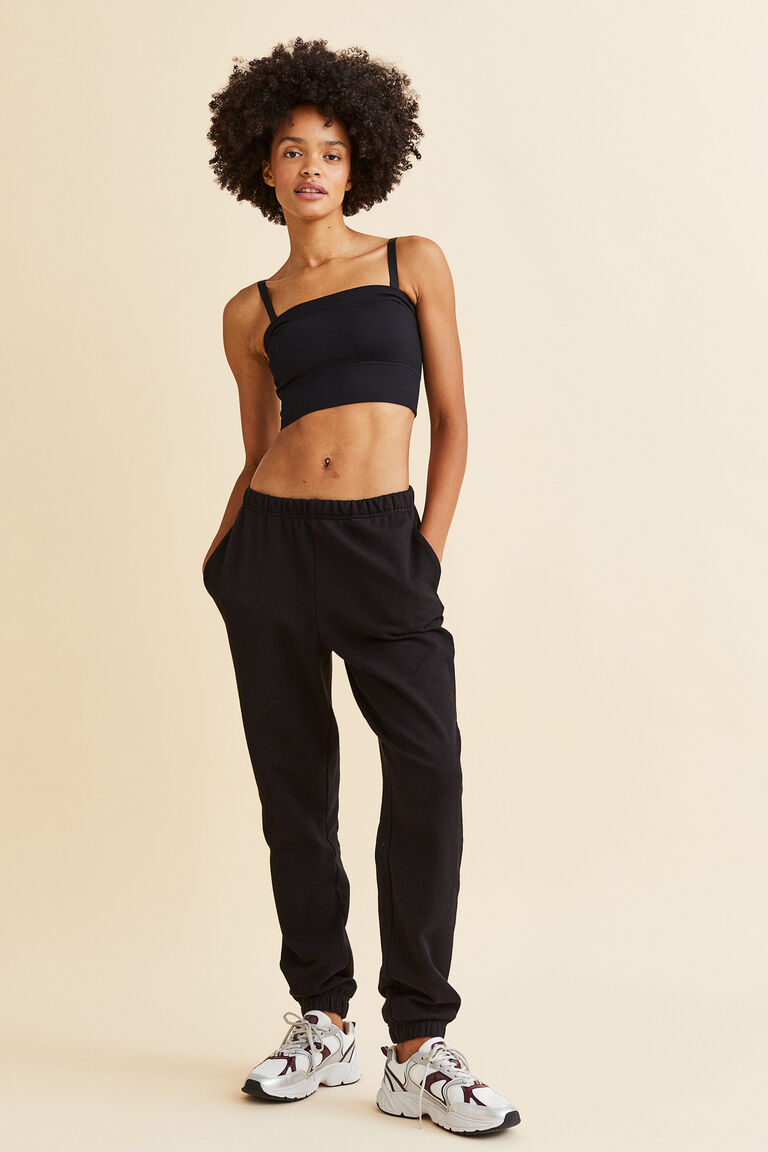 Seamless light support sports bandeau top