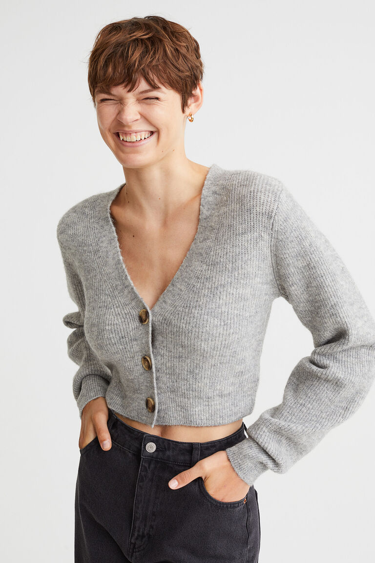 Short cardigan