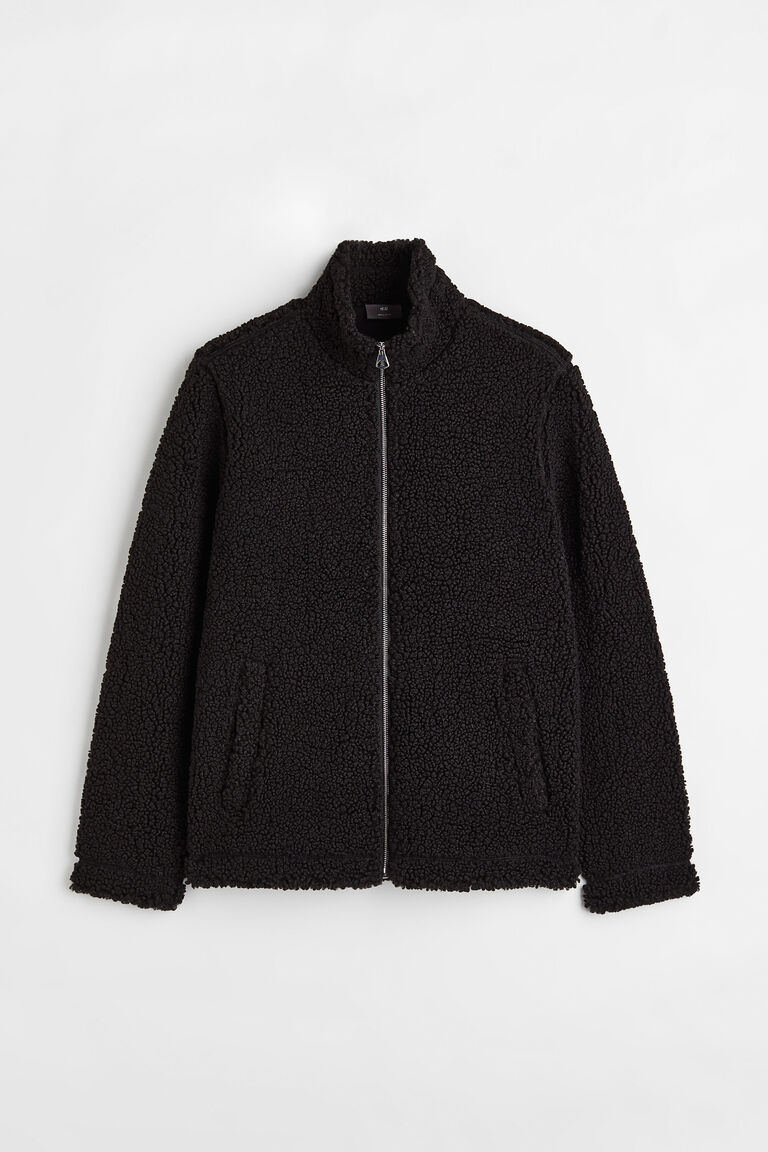Regular Fit Teddy jacket