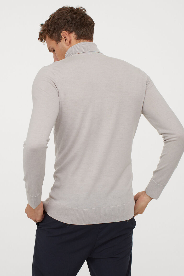 Wool jumper Muscle Fit