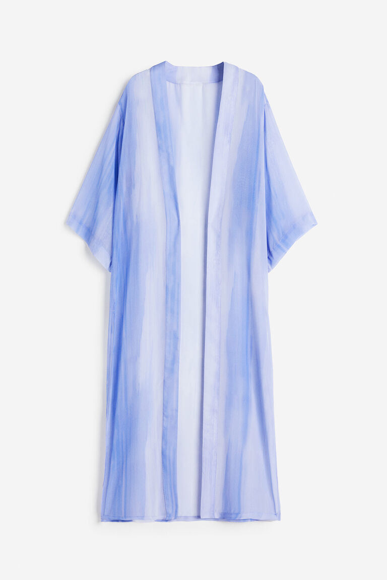 Chiffon beach robe