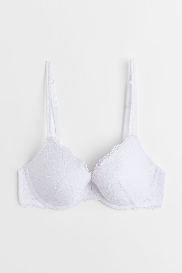 Lace push-up bra
