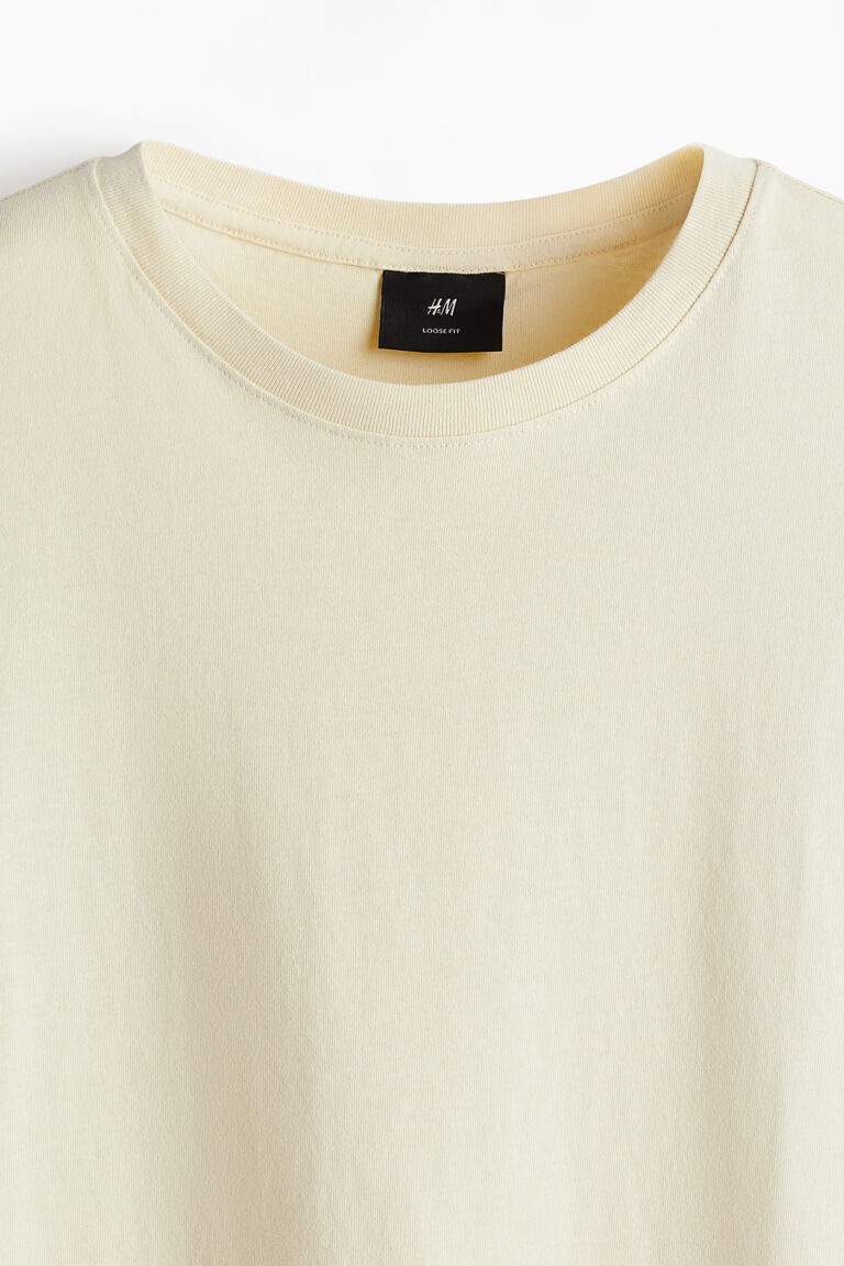 Loose Fit Washed-look T-shirt