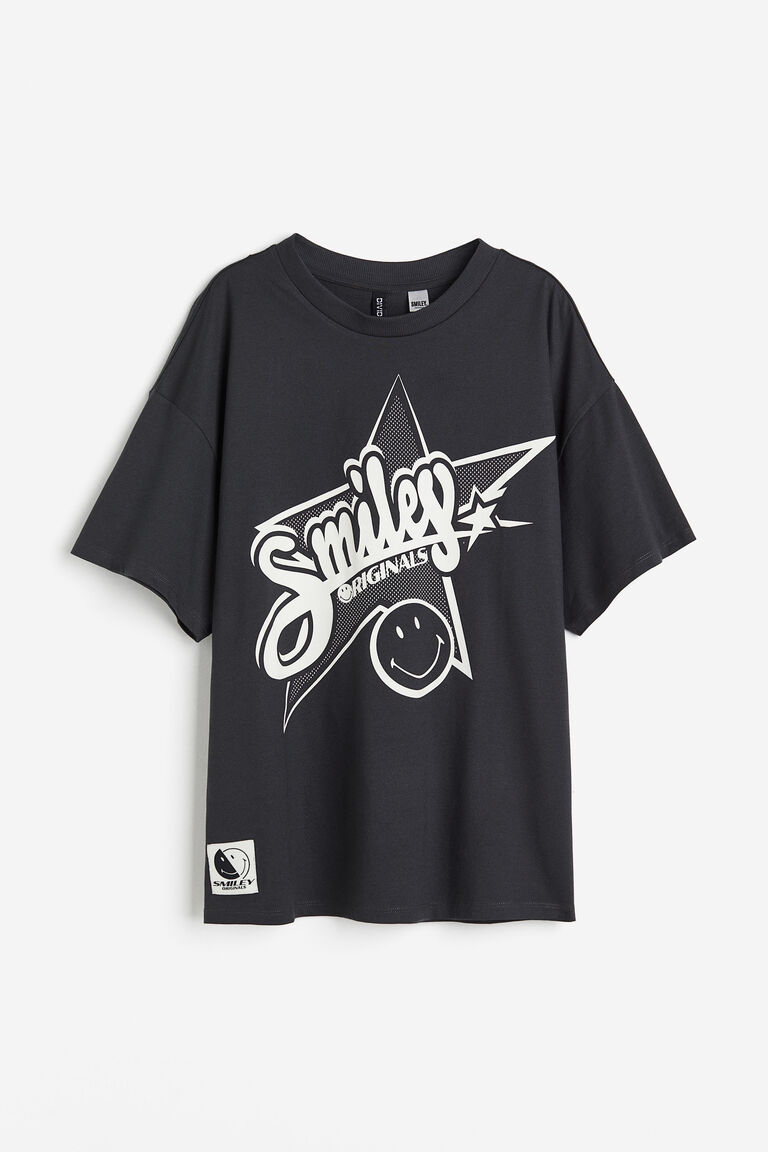 Oversized printed T-shirt