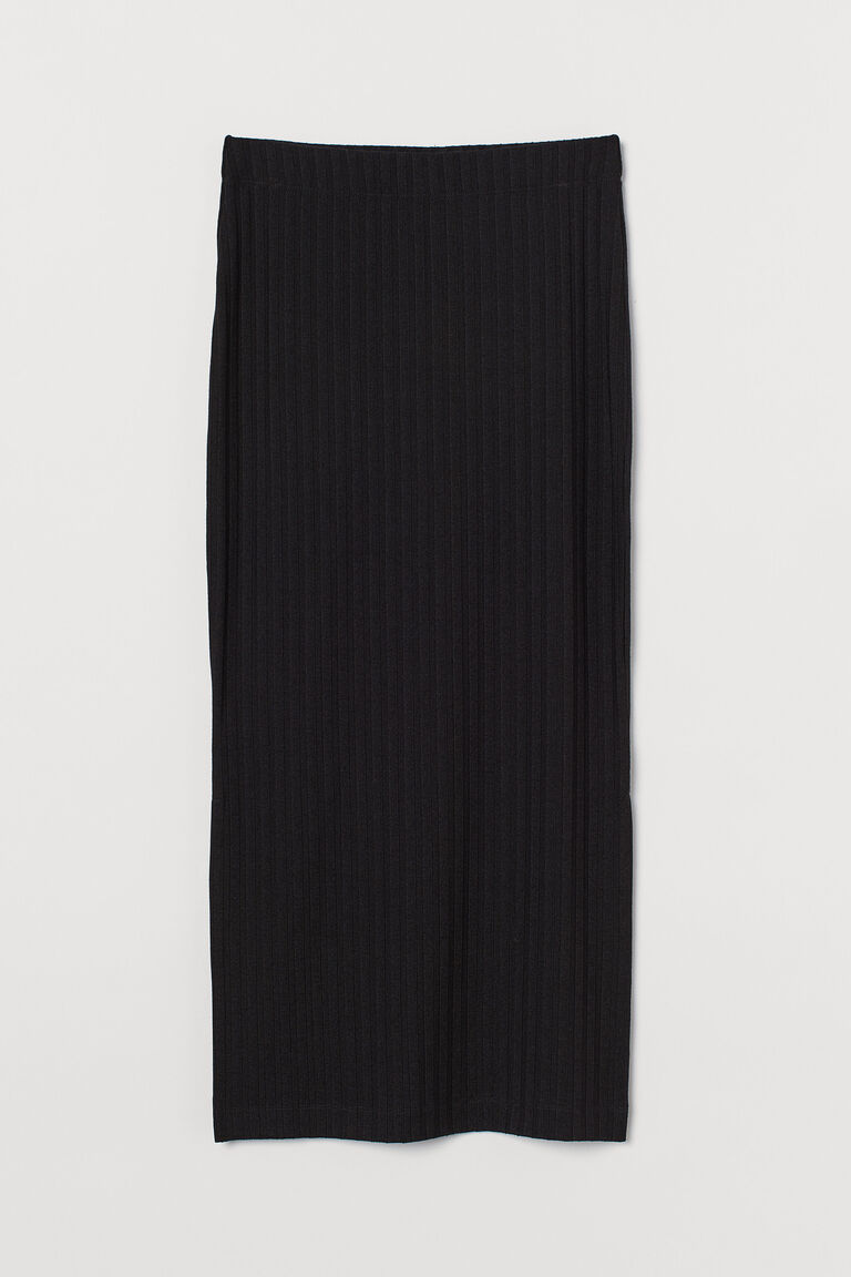 Ribbed skirt