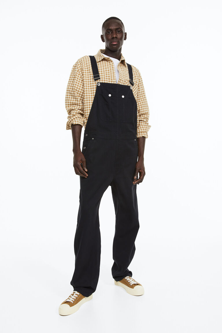 Relaxed Fit Dungarees