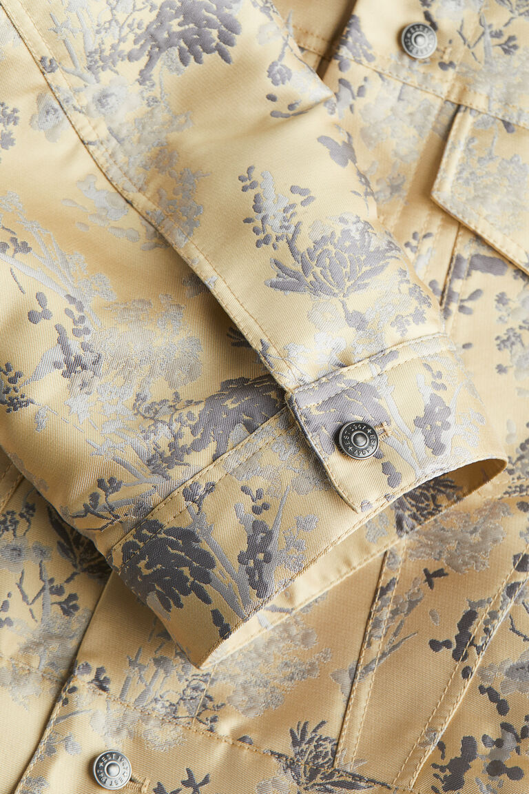 Jacquard-weave jacket