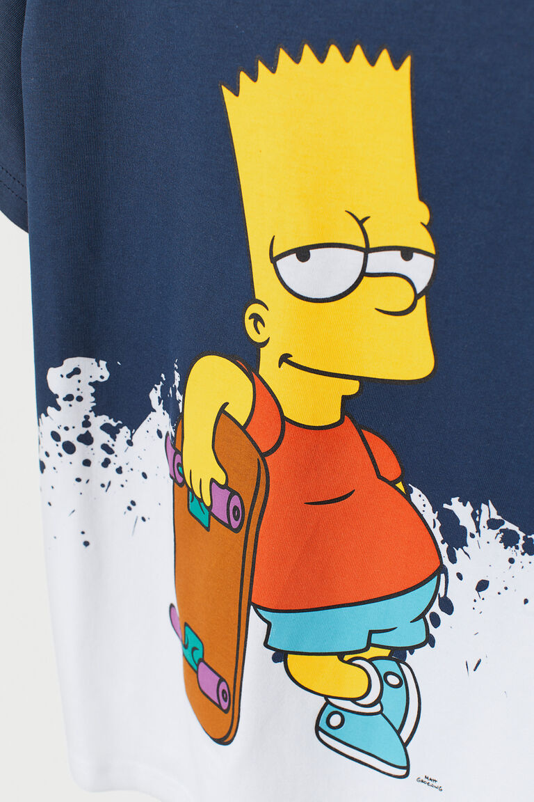 T-shirt with a motif