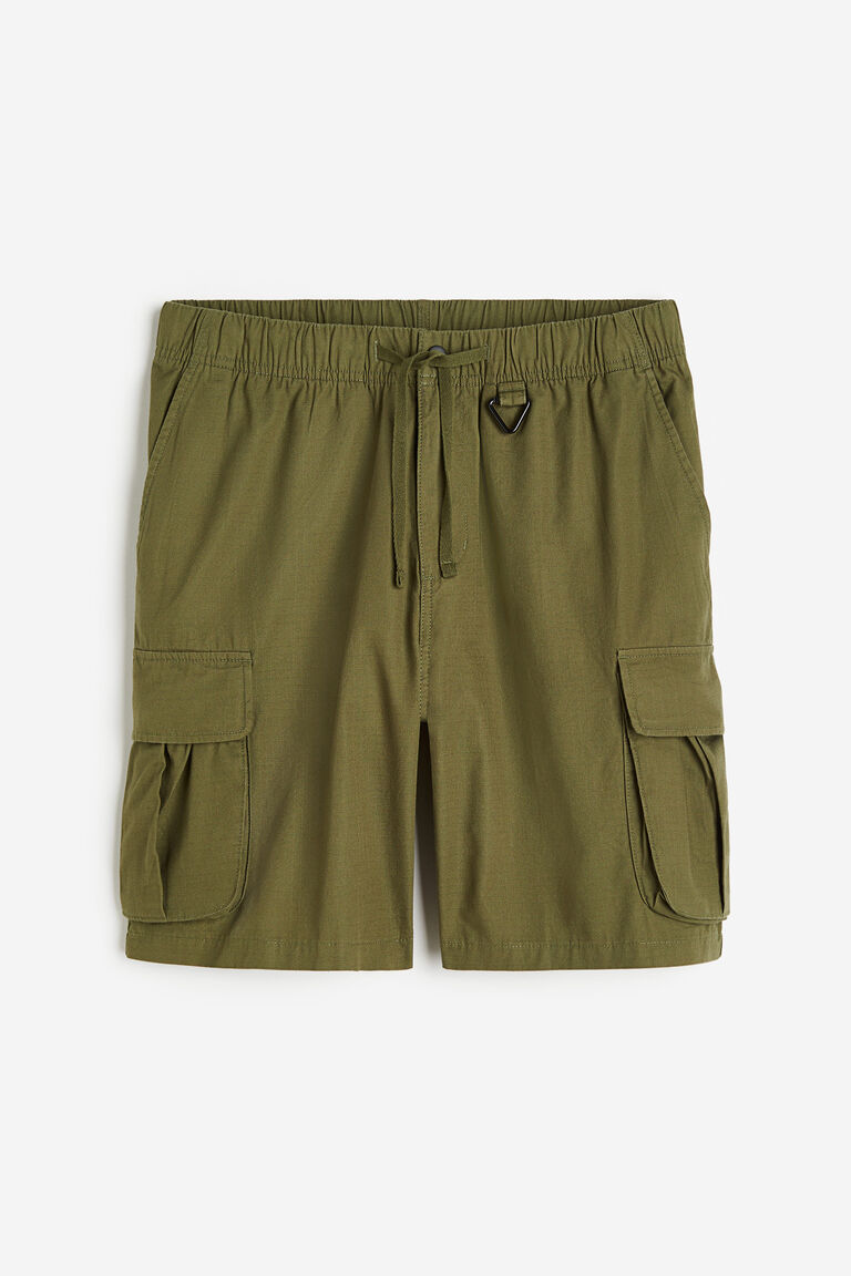 Relaxed Fit Ripstop cargo shorts