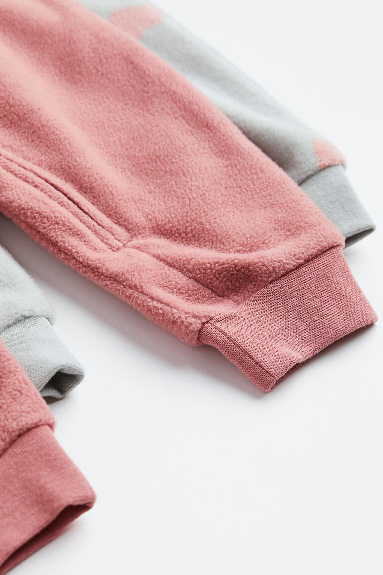 2-pack fleece pyjamas