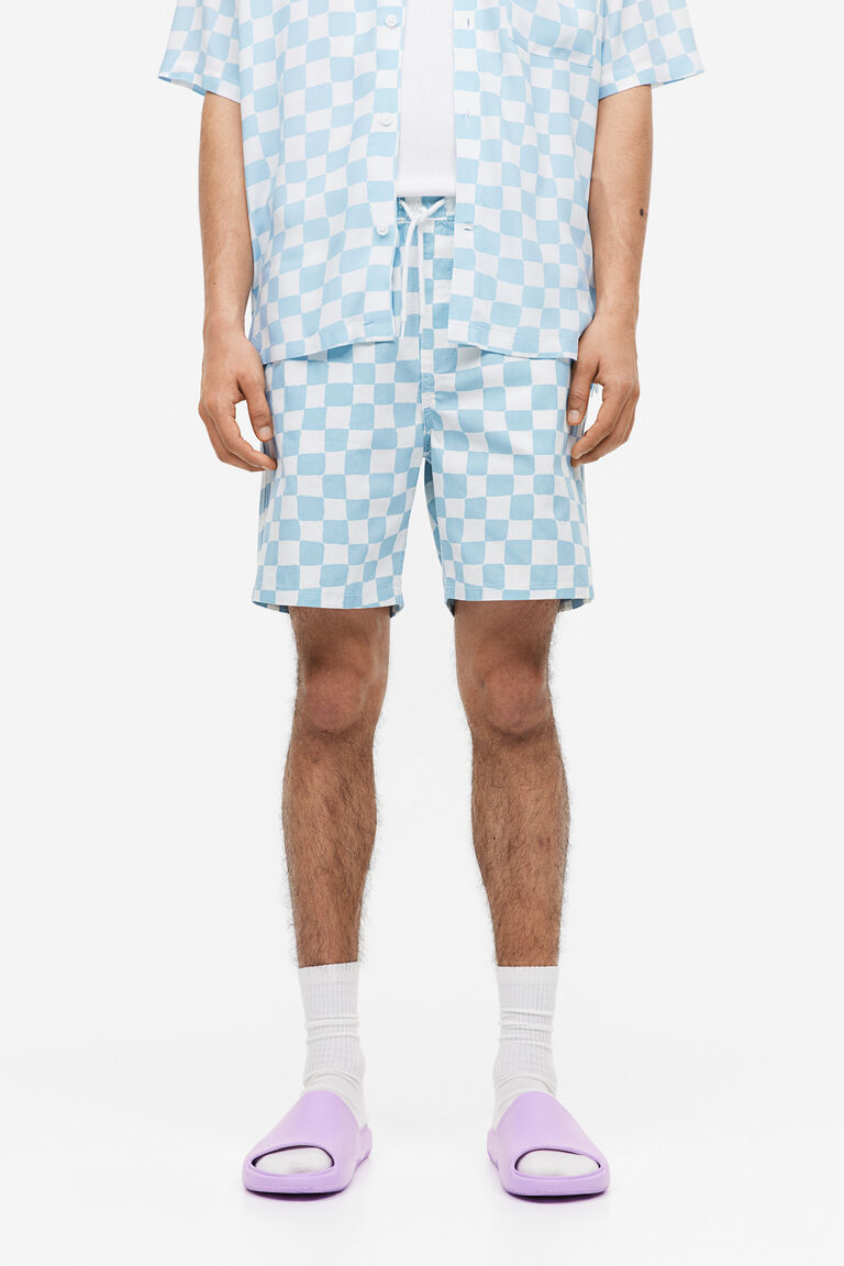 Regular Fit Patterned shorts