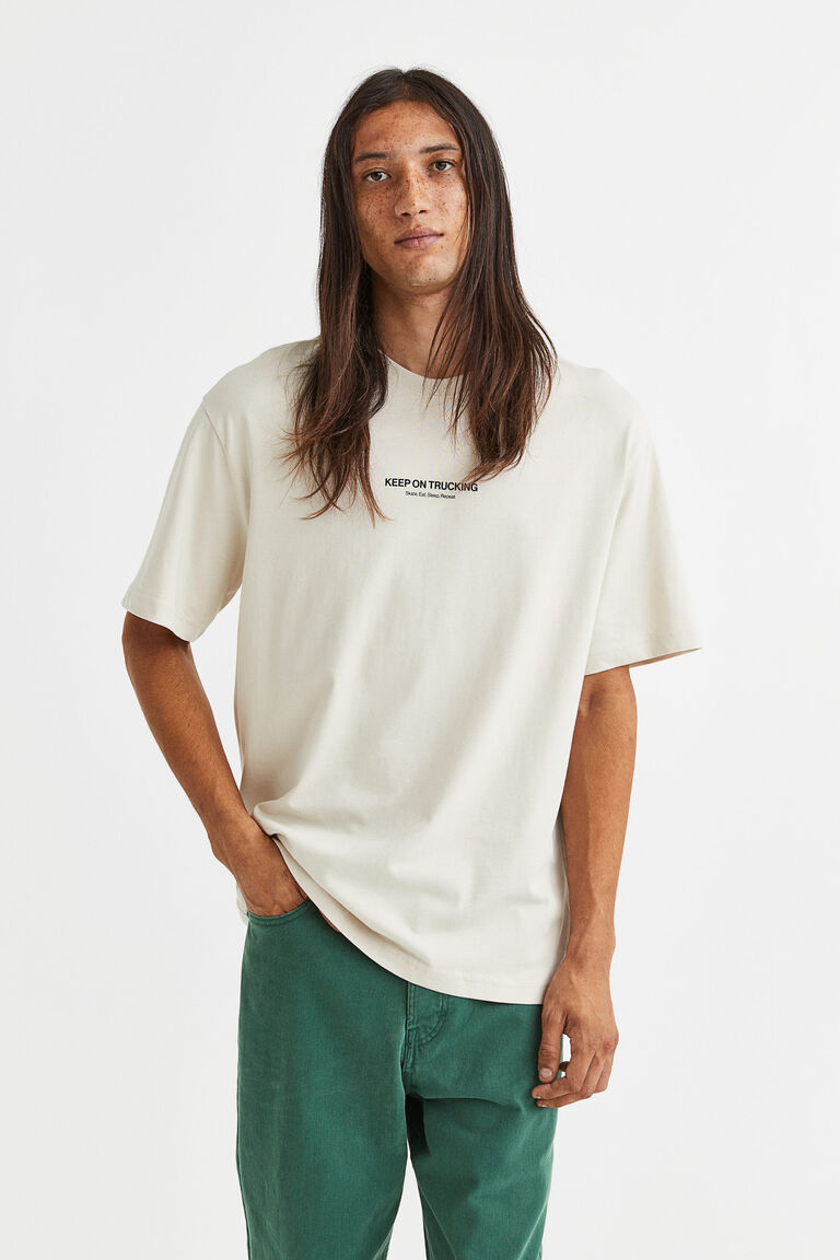 Relaxed Fit Printed T-shirt