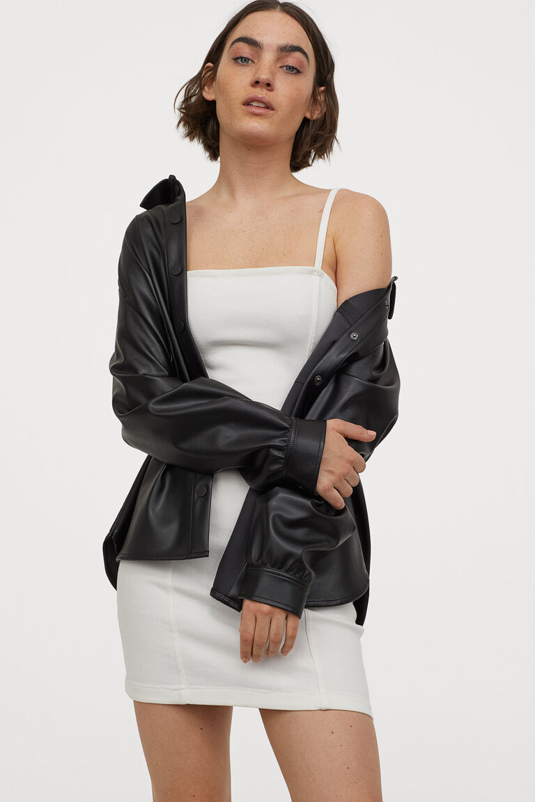 Cotton bodycon dress