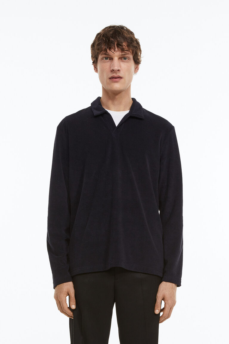 Regular Fit Terry polo shirt