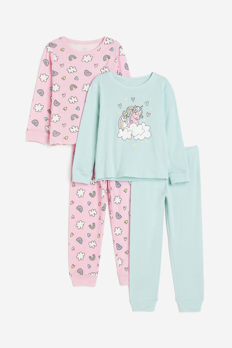 2-pack jersey pyjamas