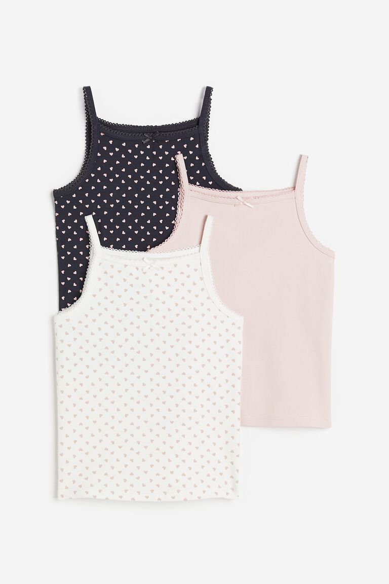 3-pack jersey vest tops