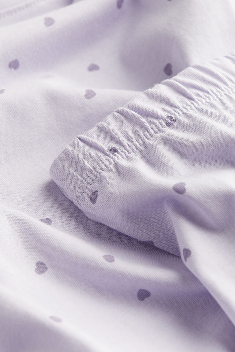 Printed jersey pyjamas