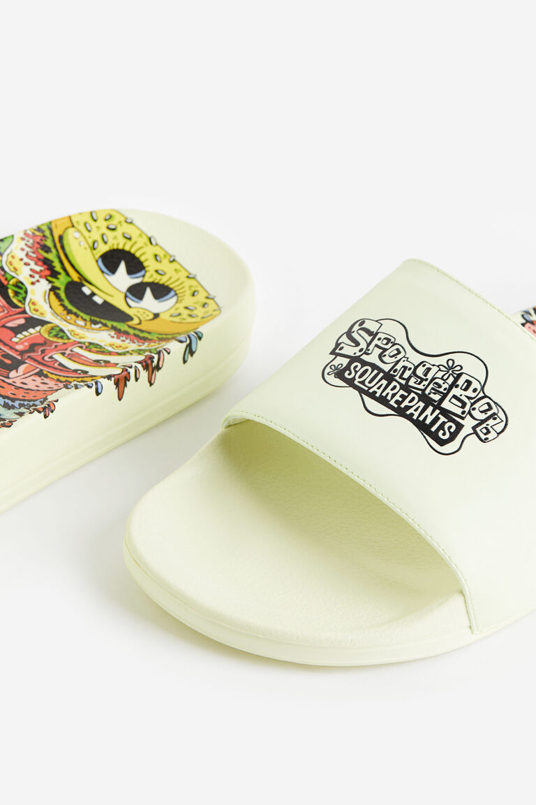 Printed pool sliders