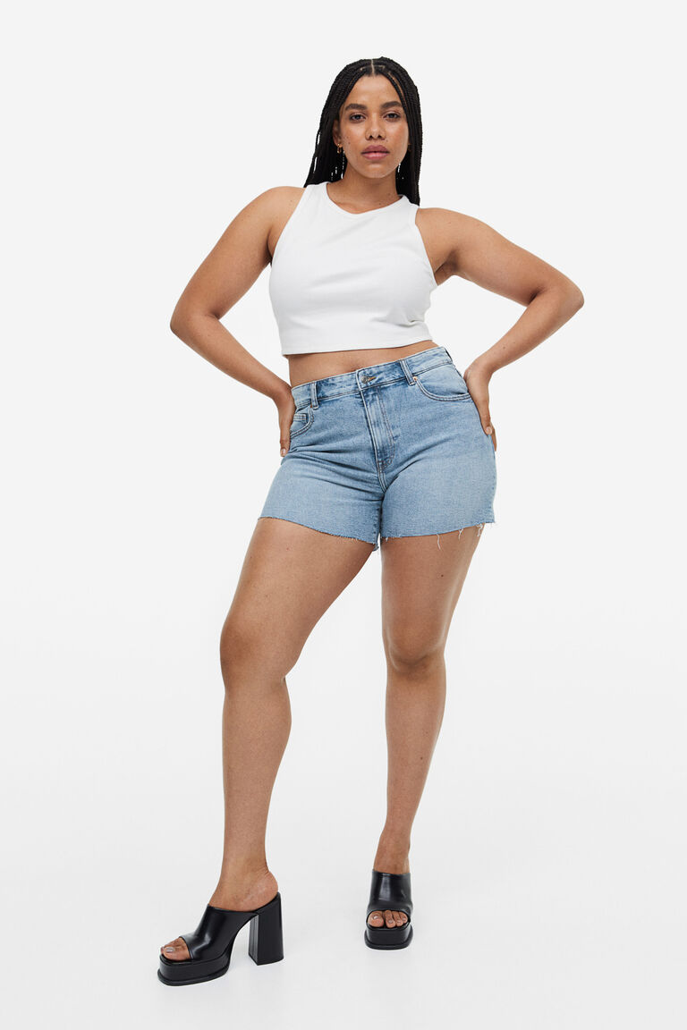 High Denim shorts