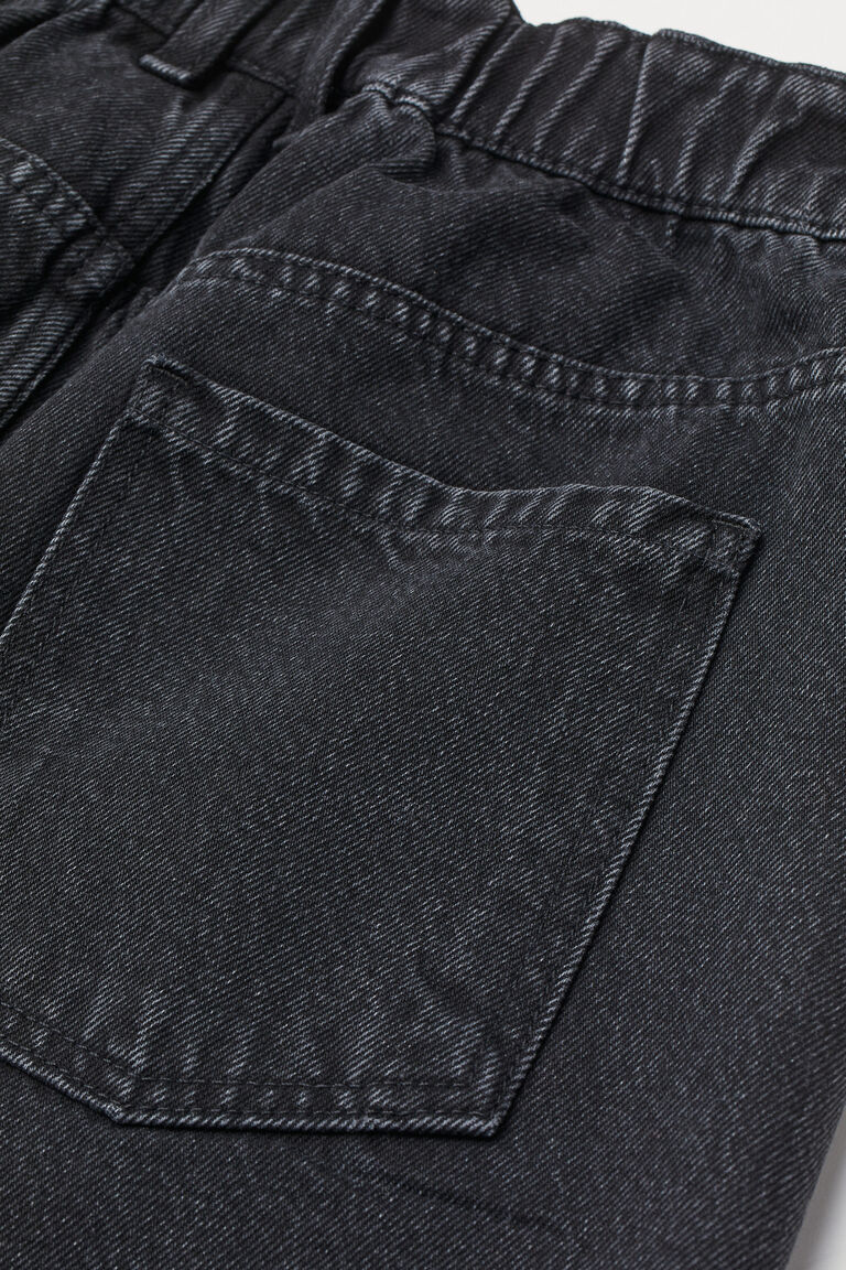 Block-coloured jeans