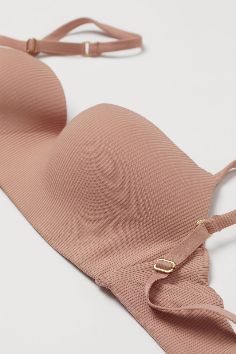 Non-wired jersey bra