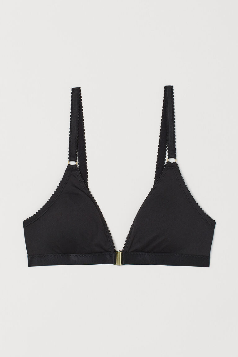 Padded jersey bra