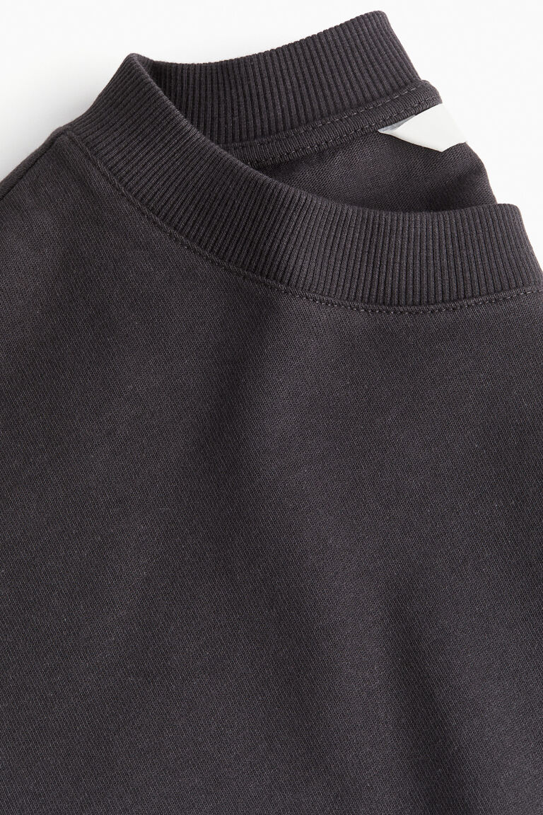 Boxy-style cotton T-shirt