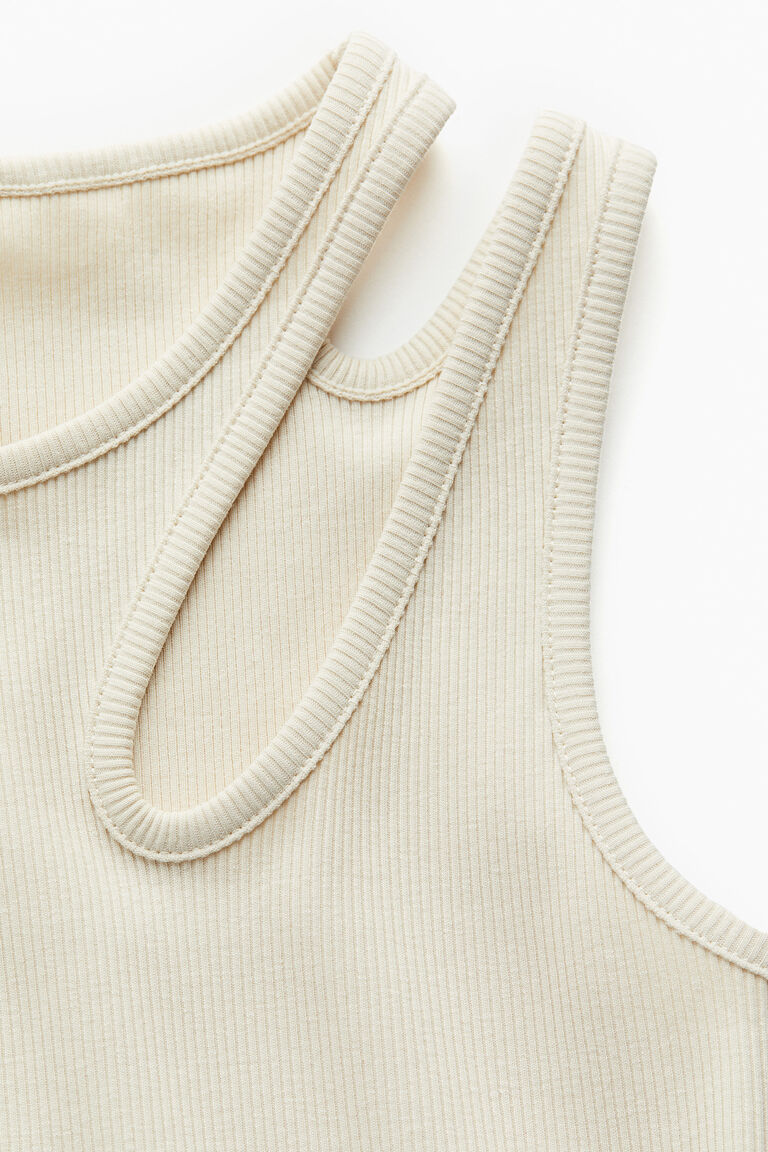 Cut-out vest top