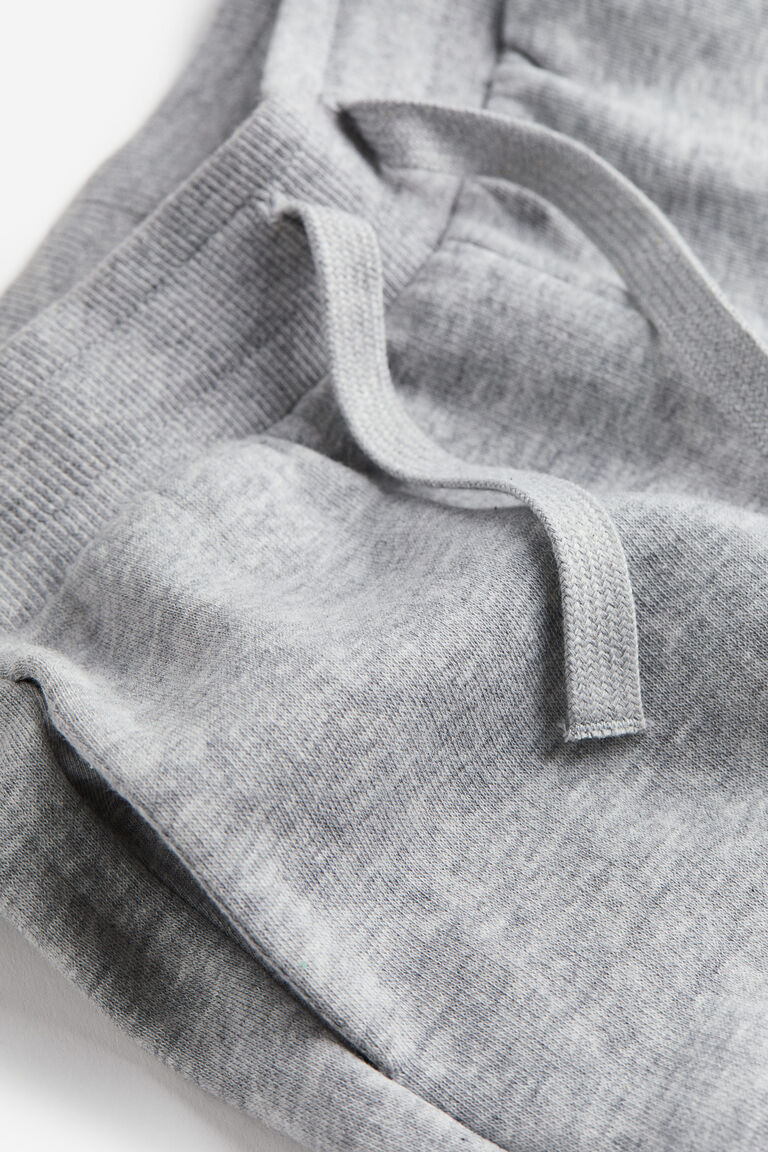 Brushed-inside joggers