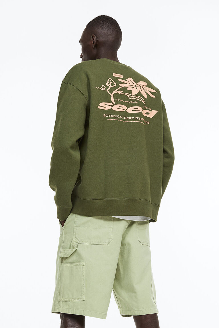 Relaxed Fit Canvas Shorts