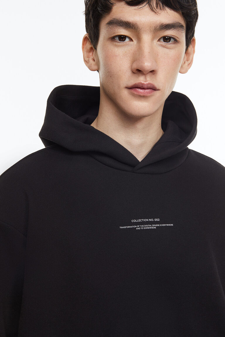 Loose Fit Printed hoodie