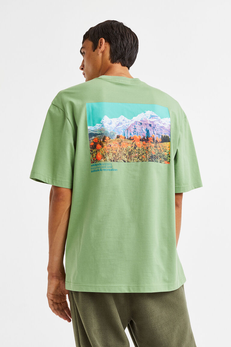 Relaxed Fit Printed T-shirt