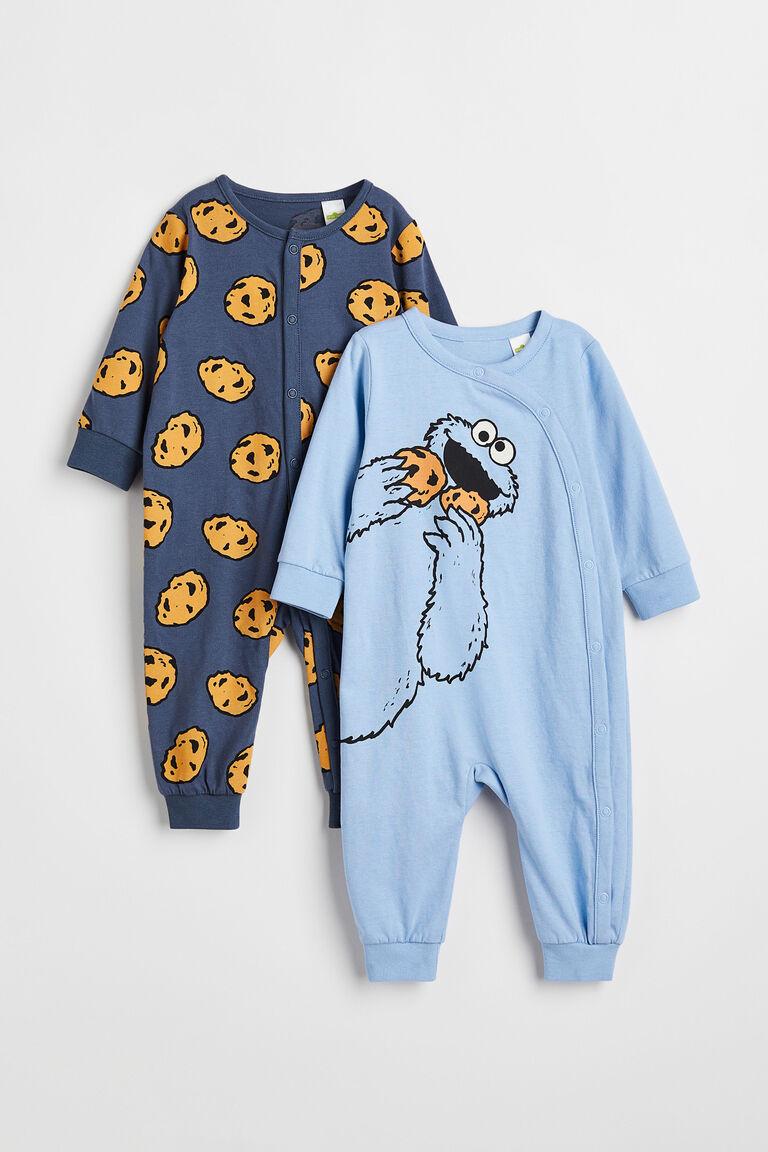 2-pack printed pyjamas