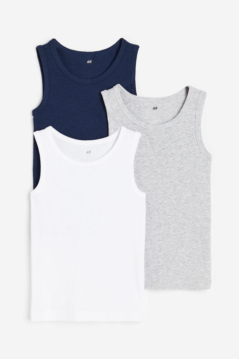 3-pack vest tops