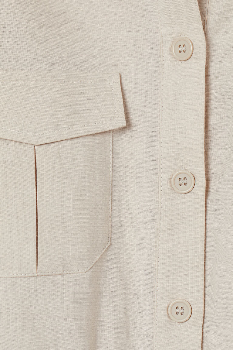 Cotton utility dress