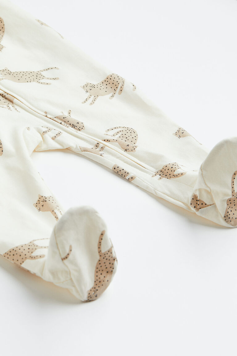 3-pack zip-up all-in-one pyjamas