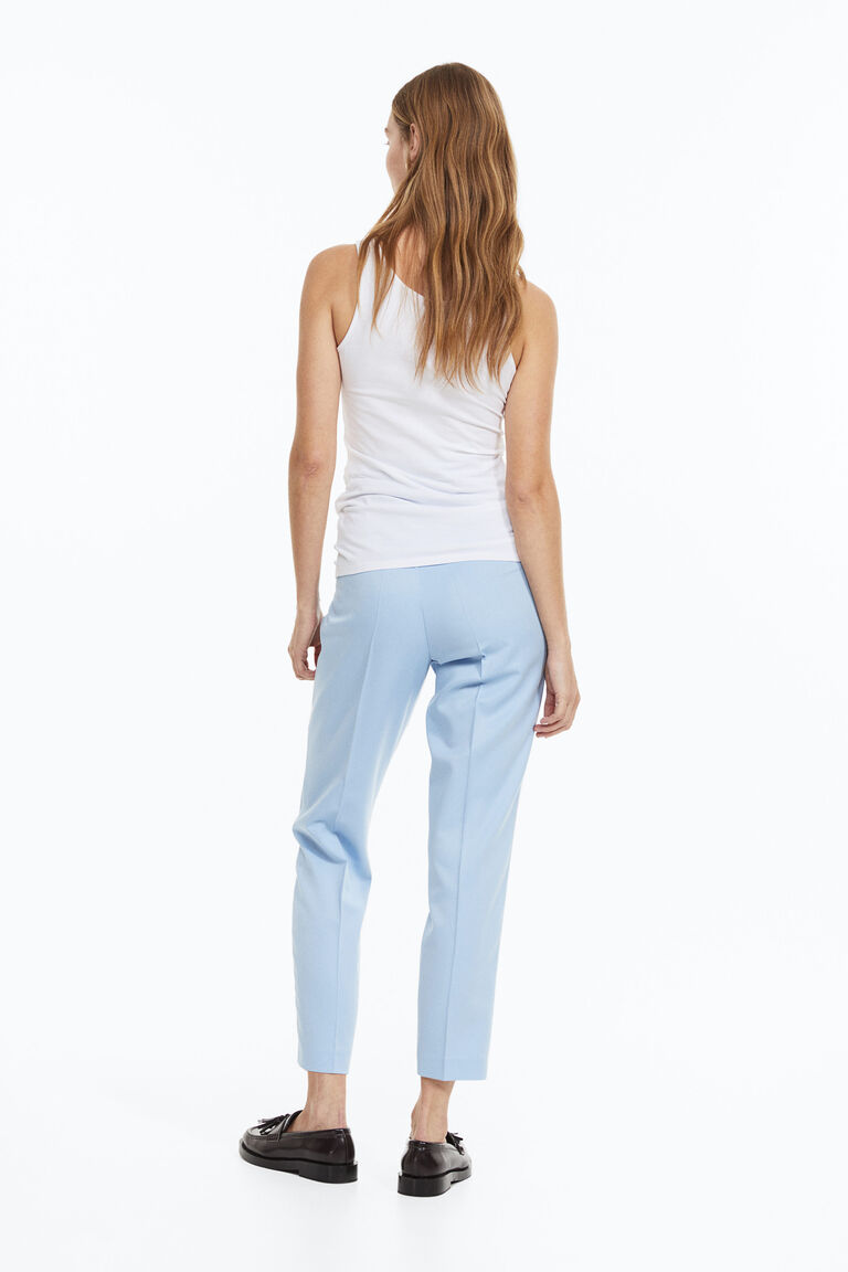 MAMA Ankle-length cigarette trousers