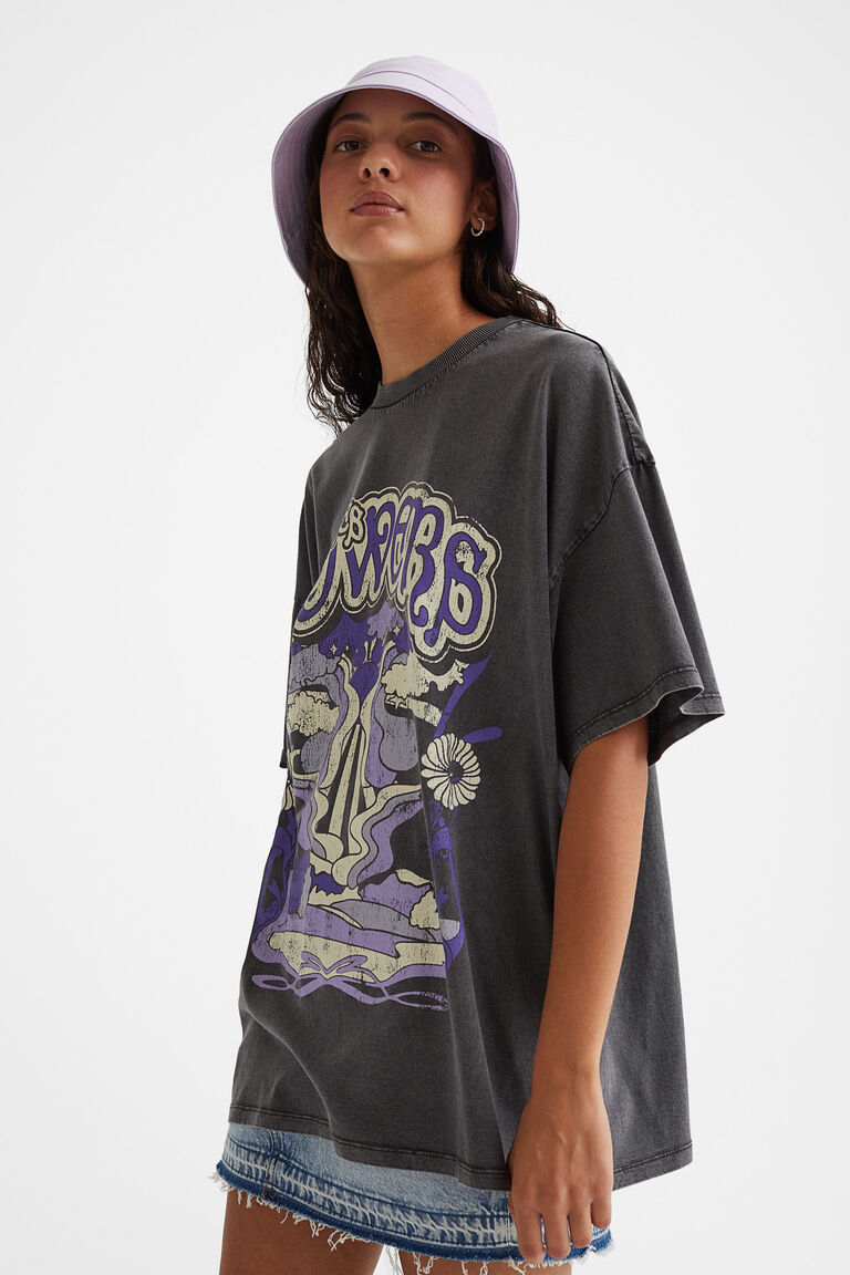 Oversized printed T-shirt