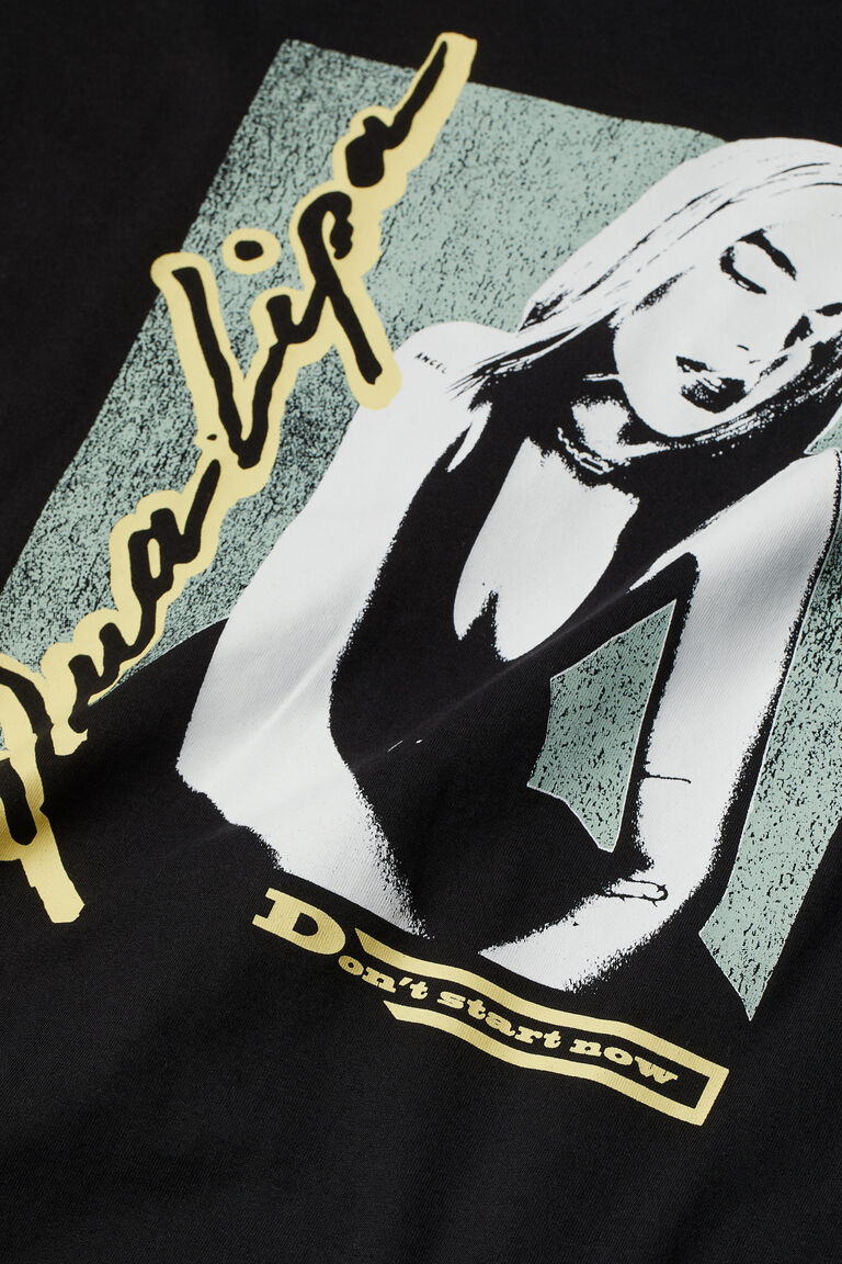 Oversized printed T-shirt